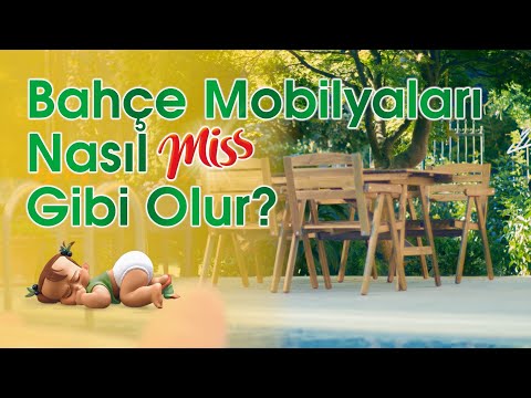 Miss Arap Sabunu ile Balkon ve Bahçe Mobilyaları Nasıl Miss Gibi Olur?