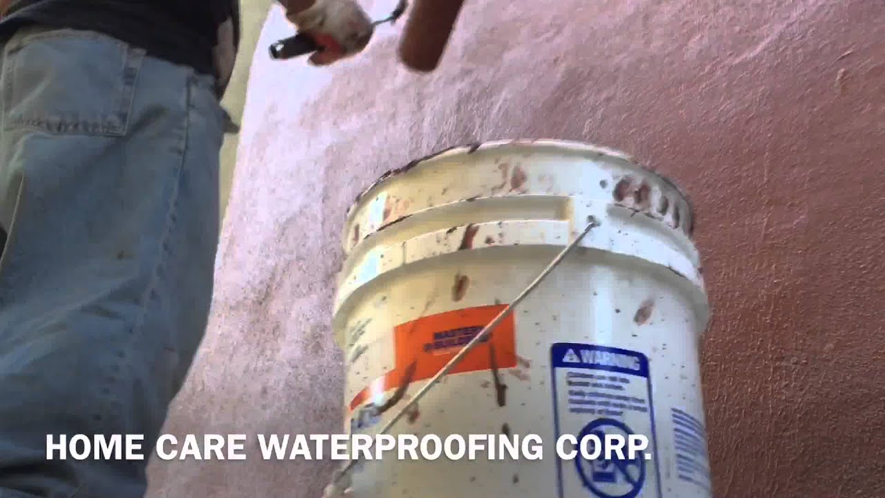 Thorocoat on the wall - YouTube