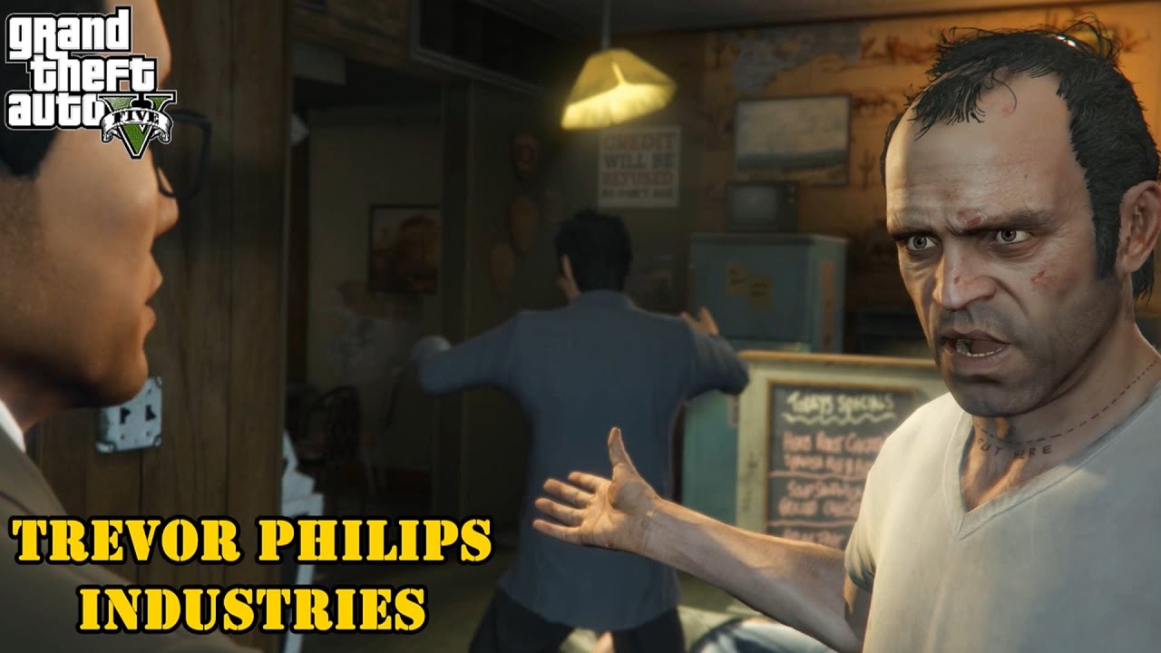 Grand Theft Auto V - Trevor Philips Industries (All Conversations ...