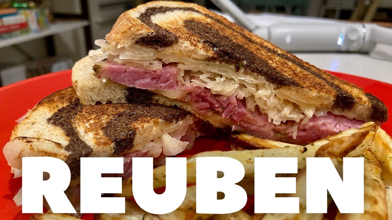 AMAZING Corned Beef Reuben Sandwich - YouTube