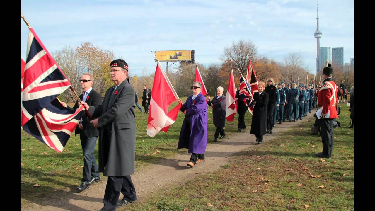 REMEMBRANCE DAY AT FT YORK - YouTube