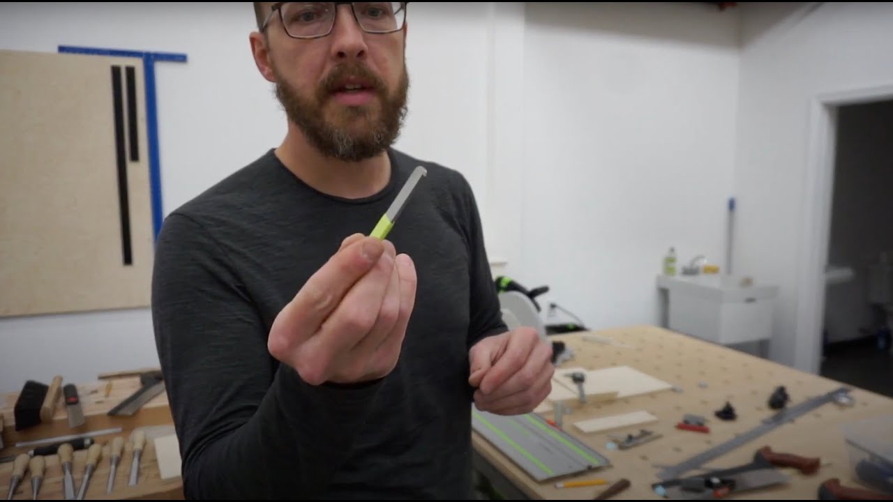 Kerf compensation for track saws - YouTube