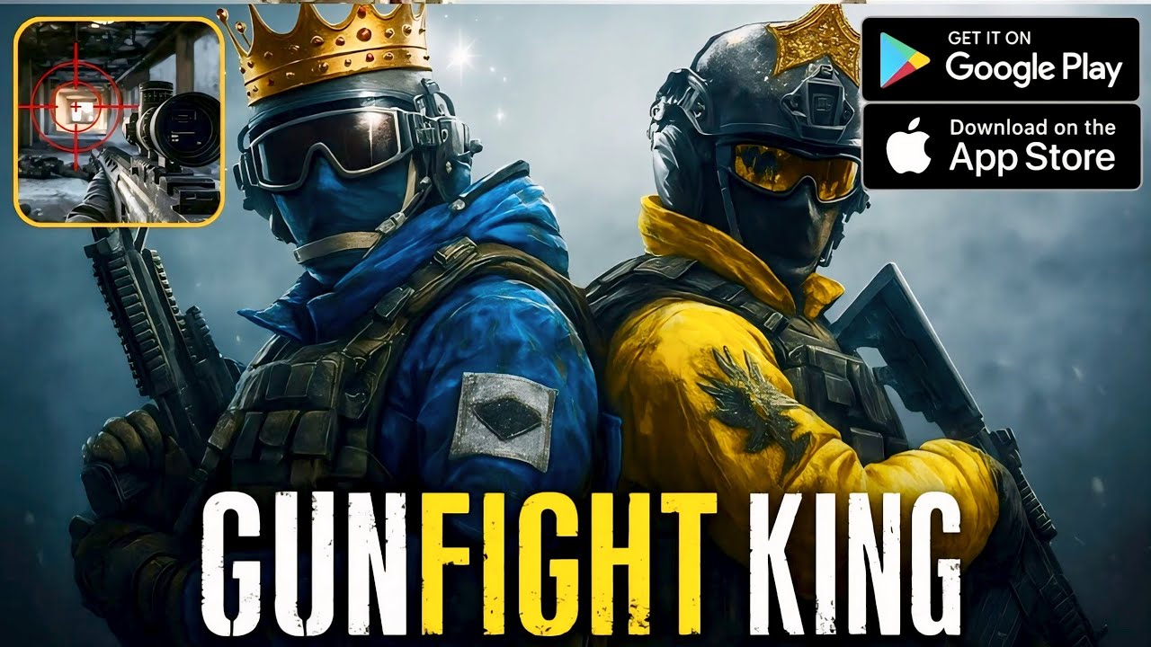Gunfight King Gameplay Walkthrough (iOS, Android) - YouTube