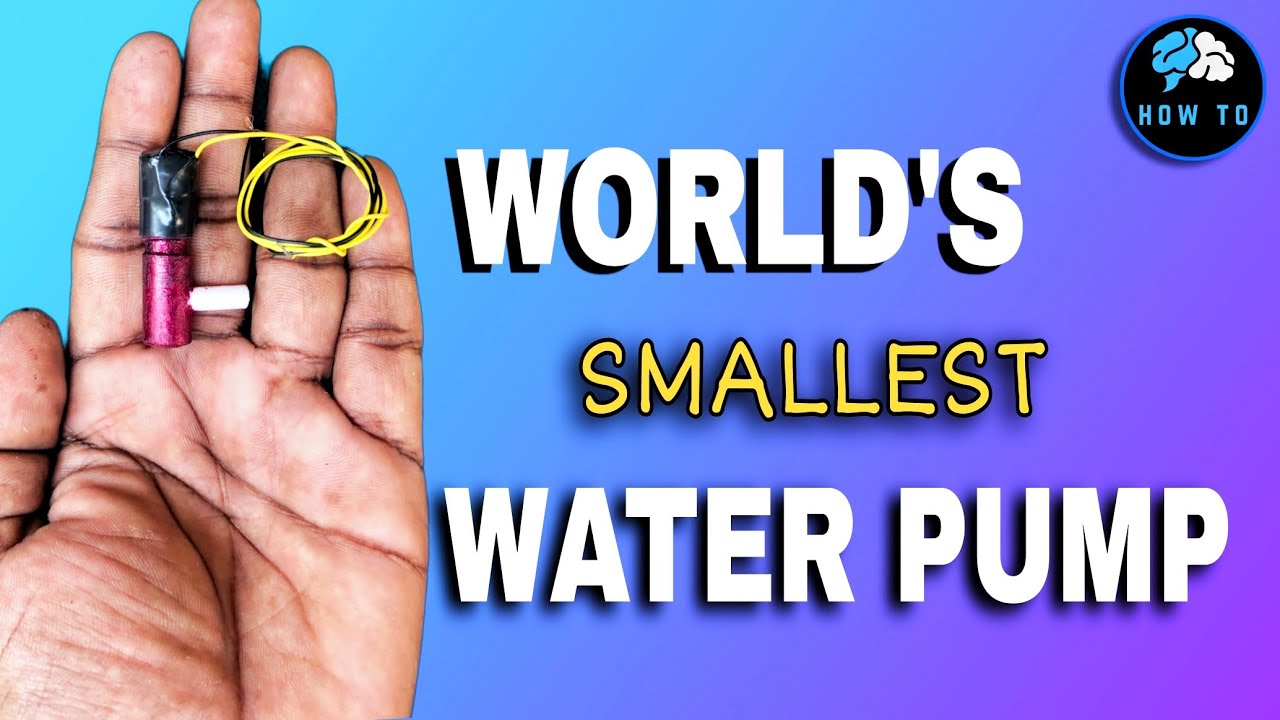 Worlds Smallest Water Motor Using Syringe /Creative ideas / DIY tools ...
