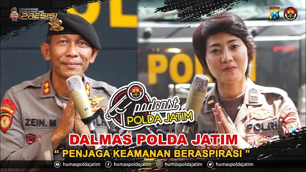 Peran penting Dalmas Polda Jatim dalam pengendalian massa - YouTube