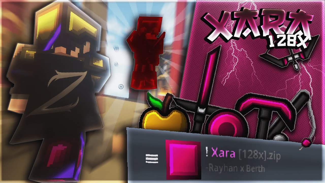 Xara [128x] - by Rayhan | Minecraft PvP TEXTURE PACK Showcase ...