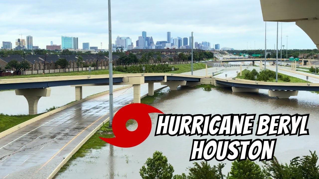 THE AFTERMATH || Driving Around Houston || Hurricane Beryl - YouTube