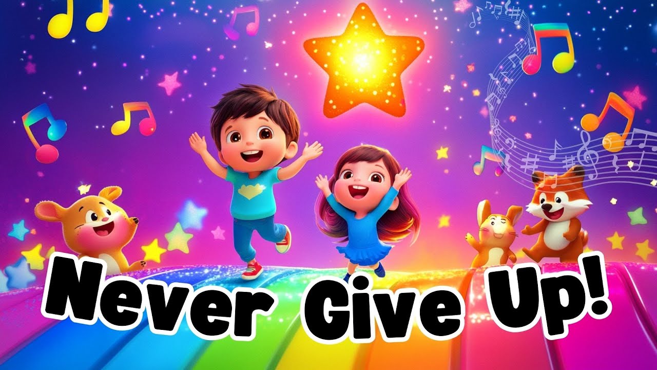 Try, Try, Try! 🎵 The Ultimate Kids’ Song to Never Give Up! - YouTube