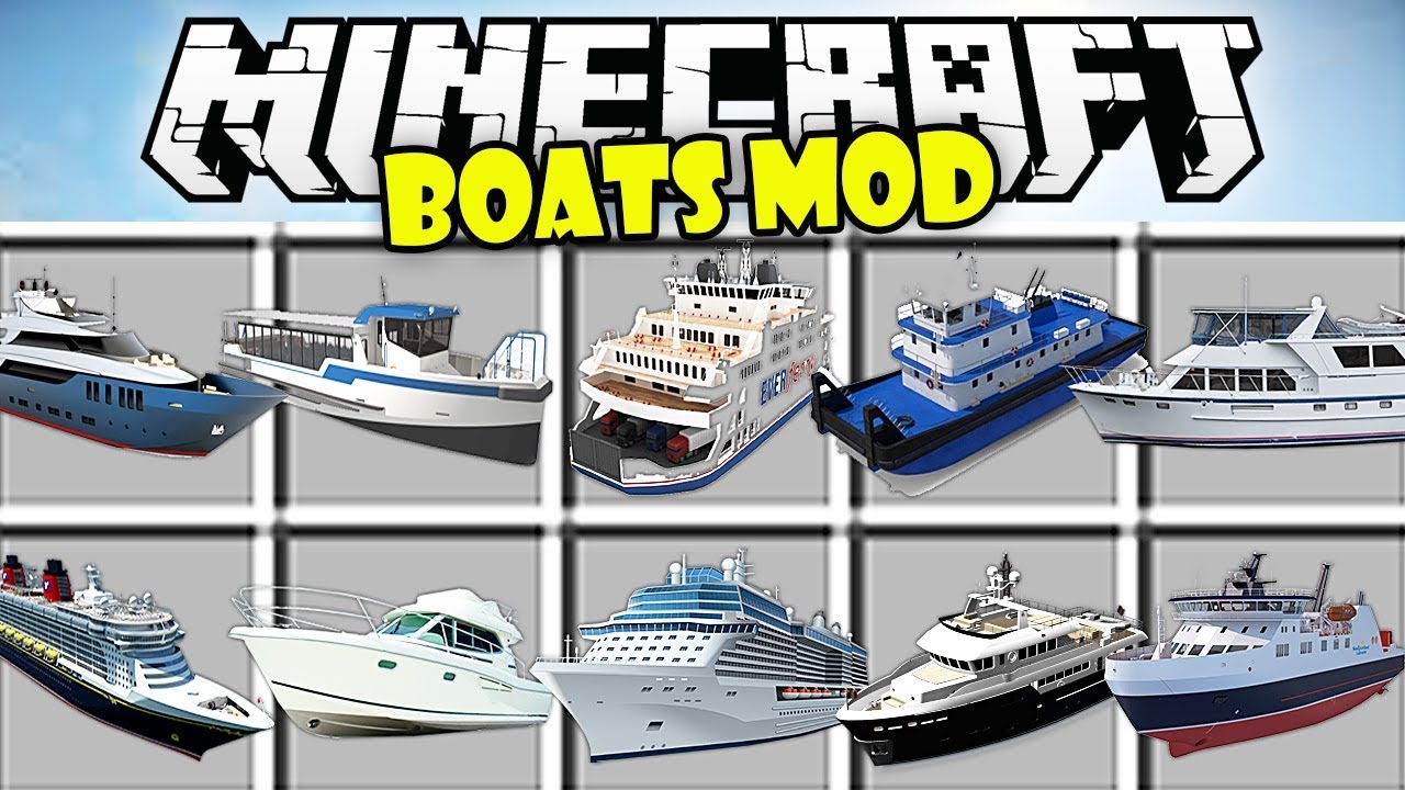 MINECRAFT MODS | VIAJA EN EL BARCO PIRATA Y OTRAS NAVES ALREDEDOR DEL ...
