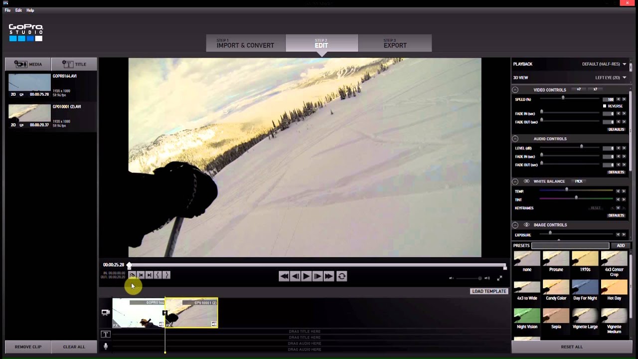 Adjust White Balance - GoPro Studio 2.0:GoPro Tips and Tricks - YouTube