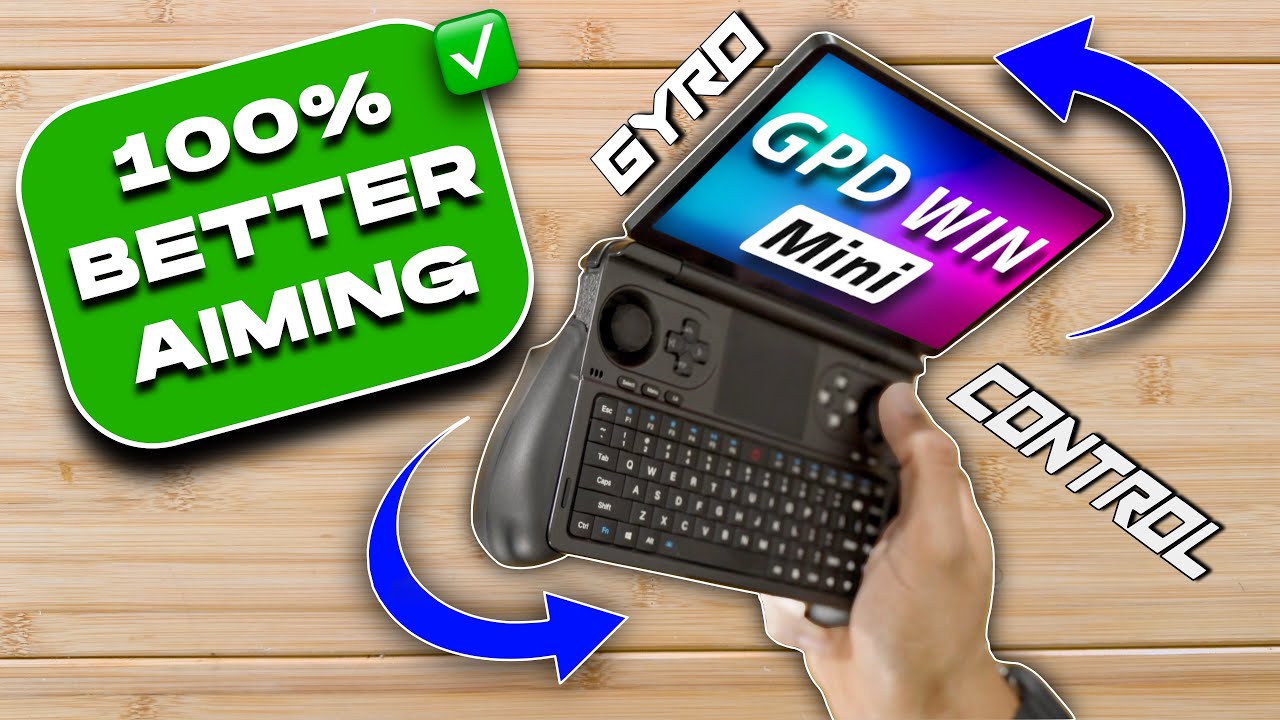 GPD Win Mini Gyro Control | How to Guide - YouTube