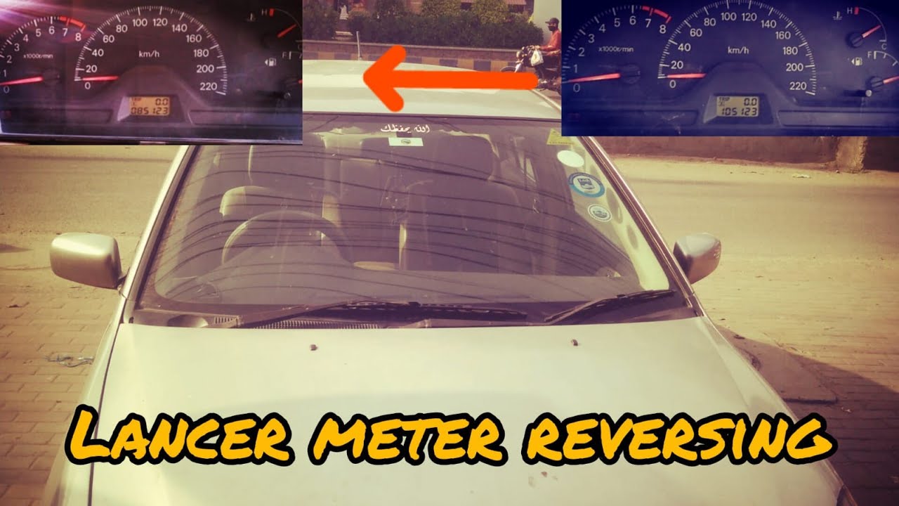 How to Digital Car Meter Reverse | Car Meters Mileage Rewind with ...