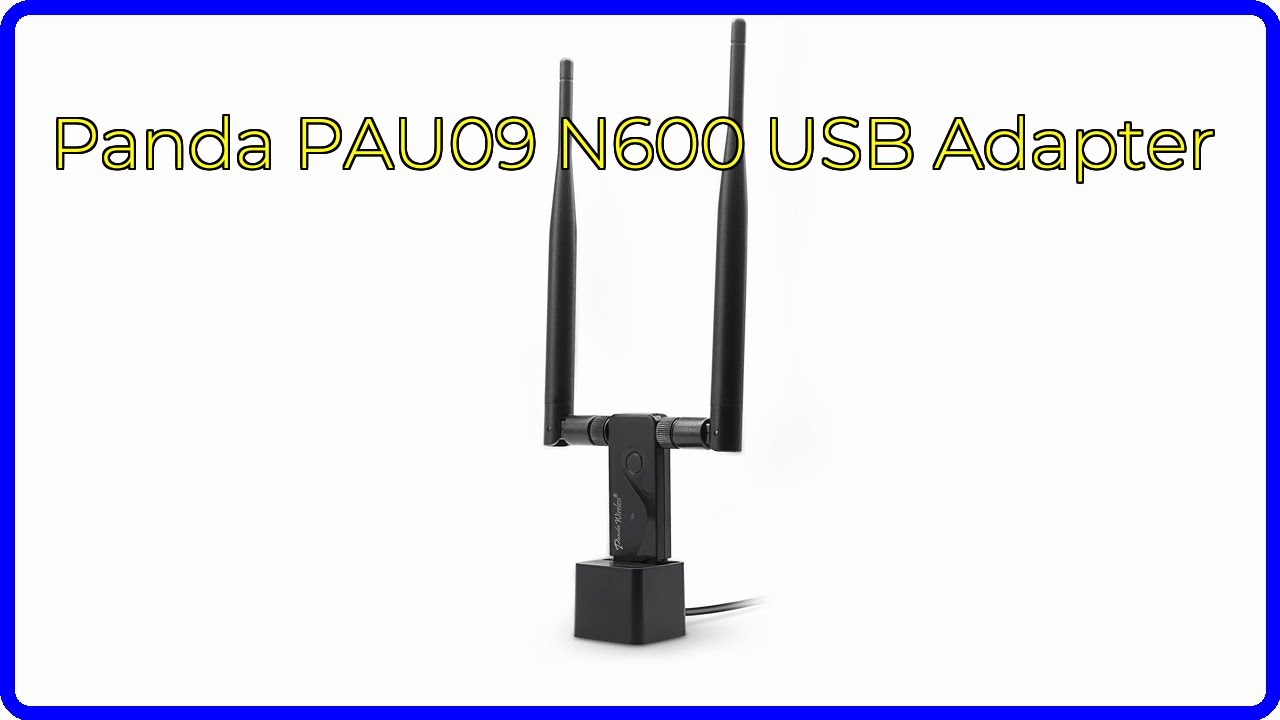 REVIEW (2025): Panda PAU09 N600 USB Adapter. ESSENTIAL details. - YouTube