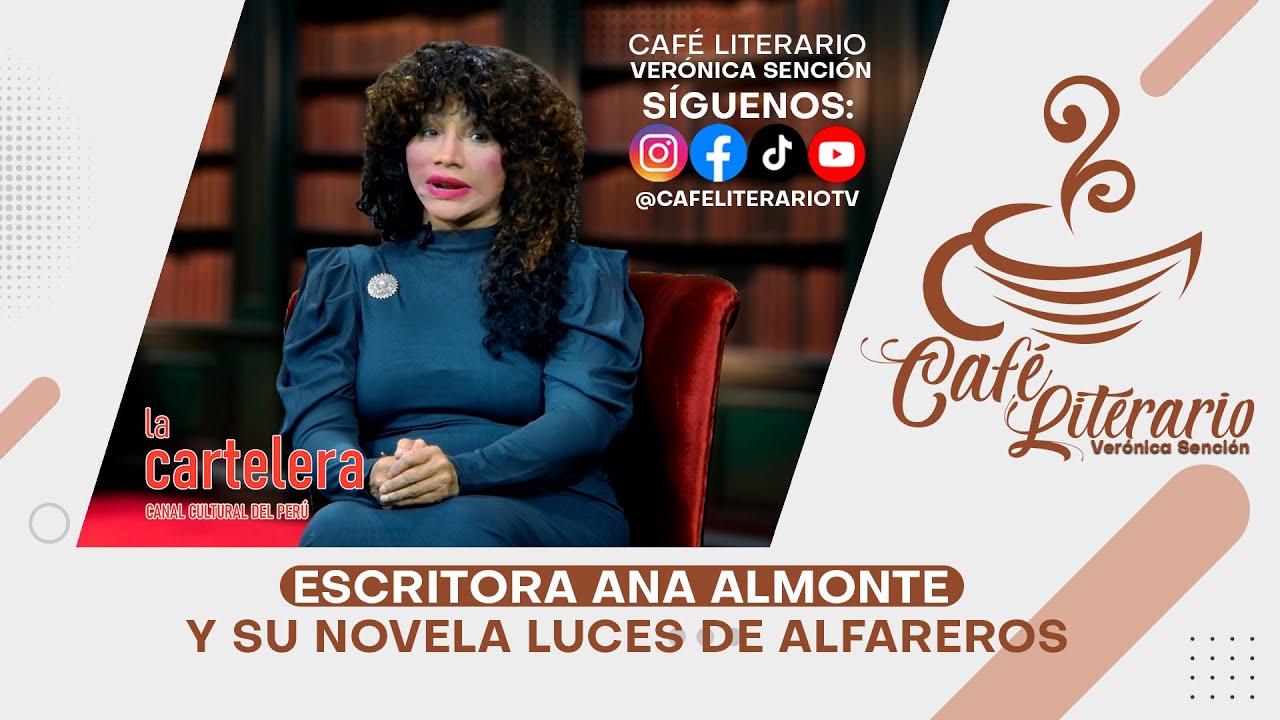 Escritora Ana Almonte y su Novela Luces de Alfareros - YouTube
