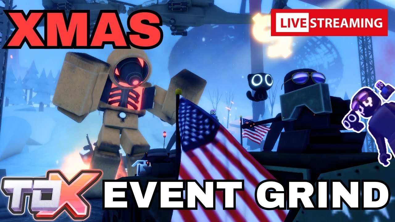 Grinding TDX WINTER EVENT!!! - YouTube