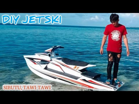 DIY JET SKI MADE OF PLYWOOD IN SIBUTU, TAWI- TAWI | PALUNSUL TV