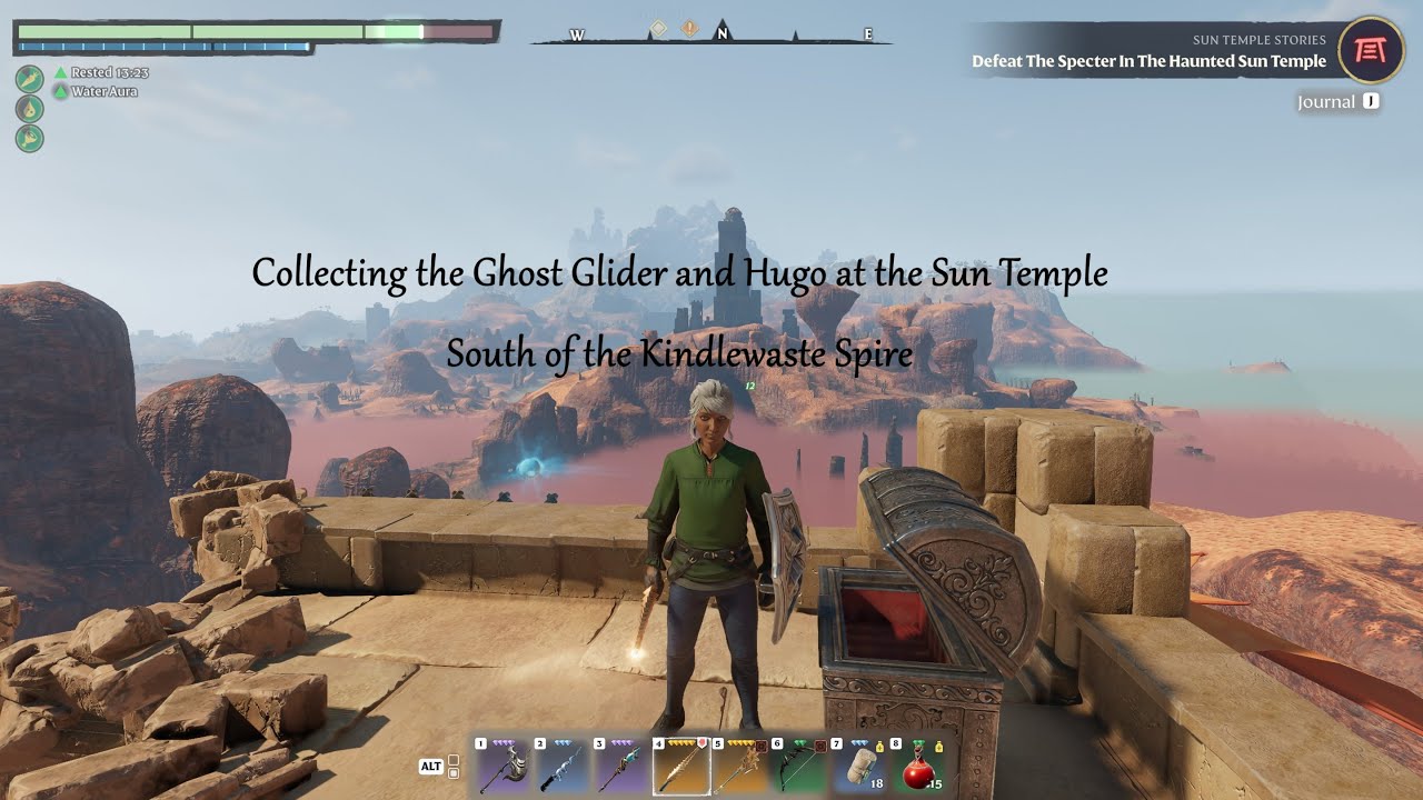 Enshrouded 2025 The Ghost Glider & Hugo at Sun Temple - YouTube