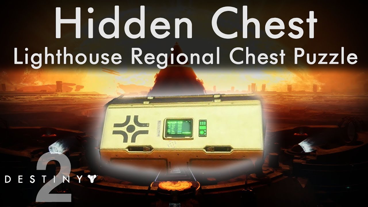 Destiny 2 - Hidden Secret Chest - Lighthouse Regional Chest - YouTube