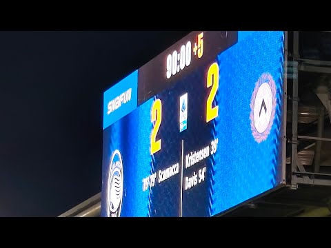 ⚫ ATALANTA - UDINESE 2-2🔵| PAREGGIATA IN 4 MINUTI....