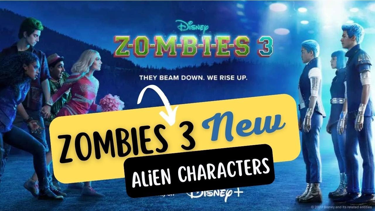 New Zombies 3 Cast Alien Characters Then and Now 2022 - YouTube
