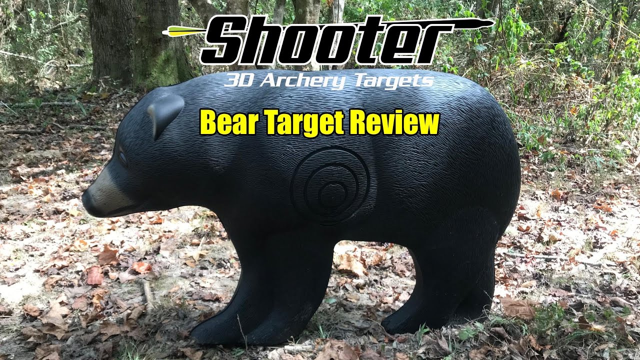 Shooter Targets 3D Archery Bear Target - YouTube