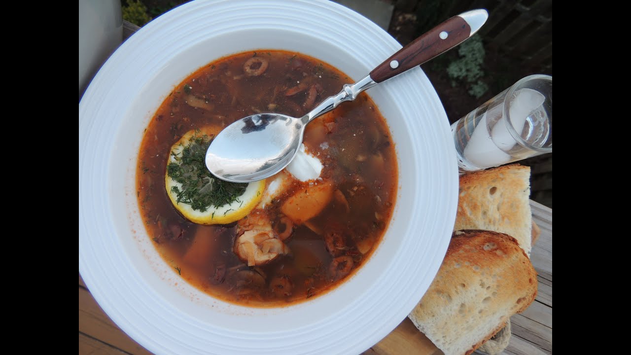 The best Fish soup ever "Fish Soljanka" - YouTube