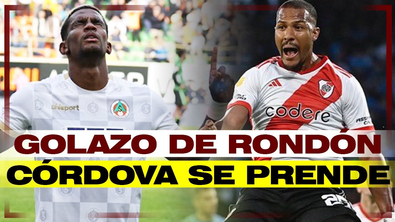 🚨 GOLAZO DE SALOMÓN RONDÓN - GOL DE 9 DE SERGIO CÓRDOVA - YouTube
