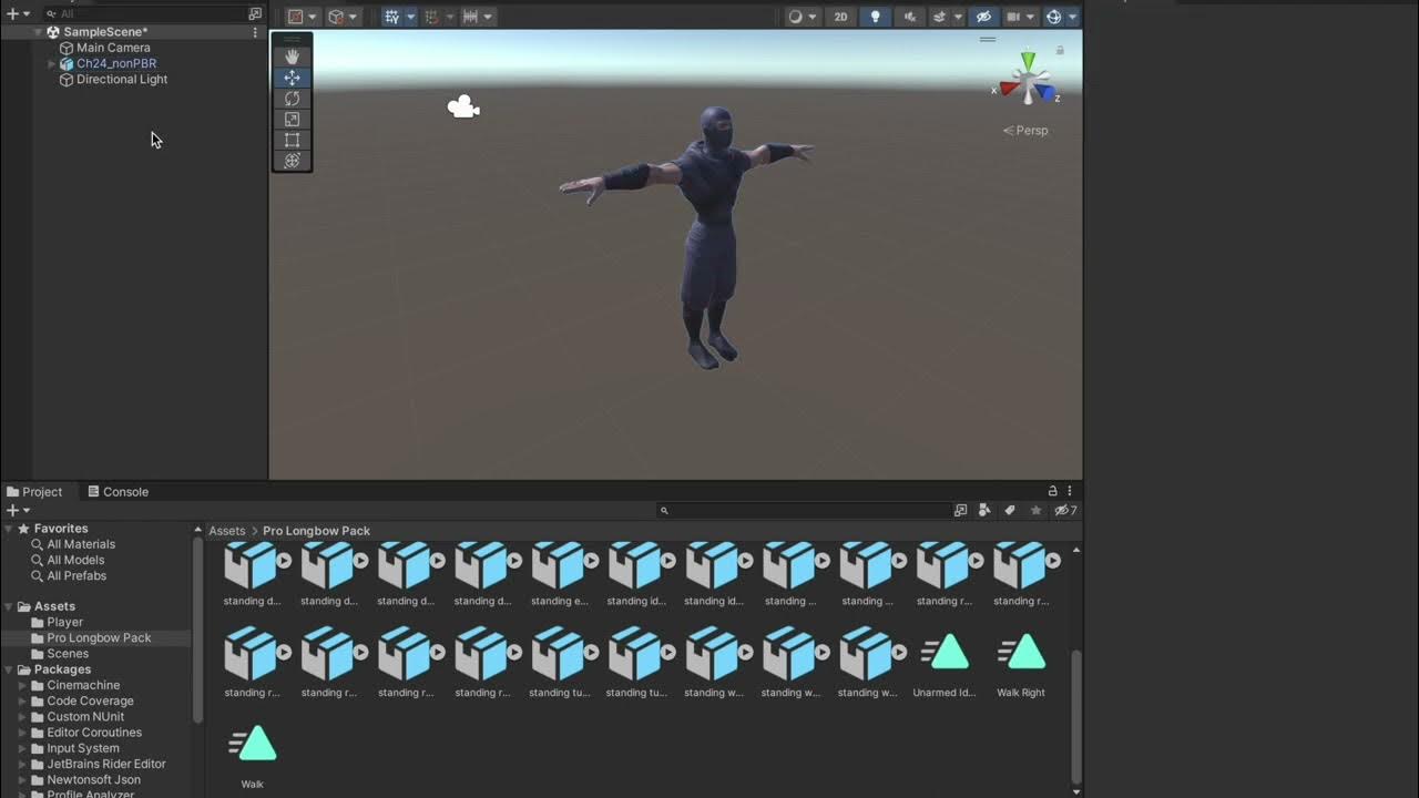 Build a basic survival RPG in Unity - Episode 3 - Setting Up the Player - YouTube