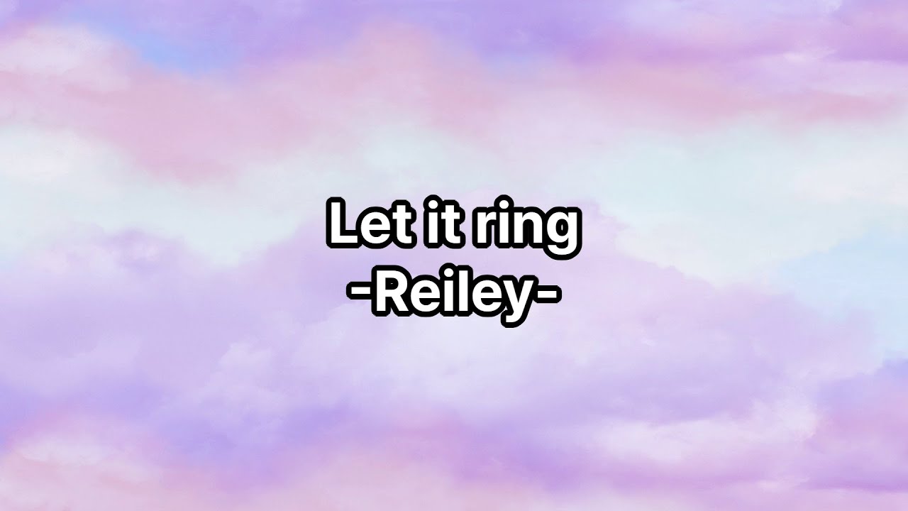 Let It Ring - YouTube