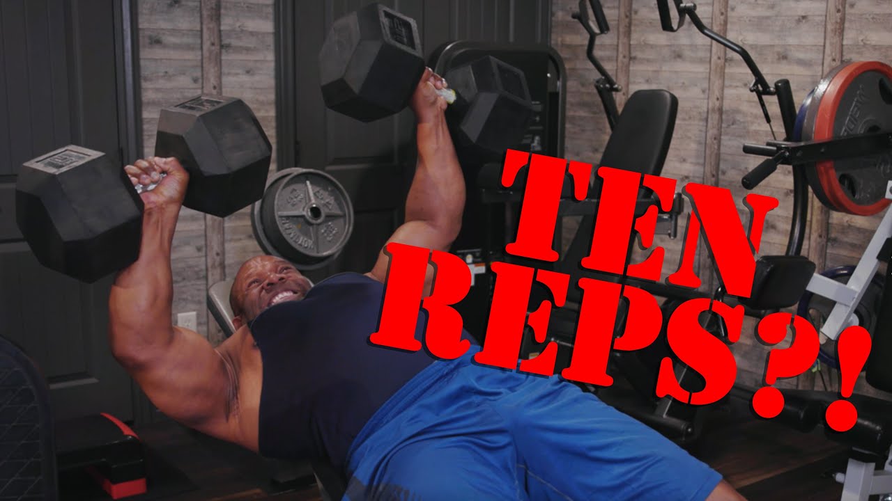 115 POUND DUMBBELLS: The Journey to Ten Reps - YouTube