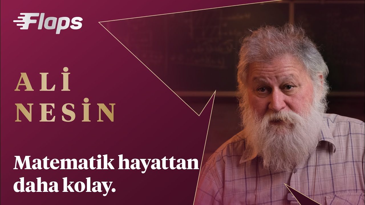 Matematiğin Hayattaki Rolü — Ali Nesin x Flaps - YouTube