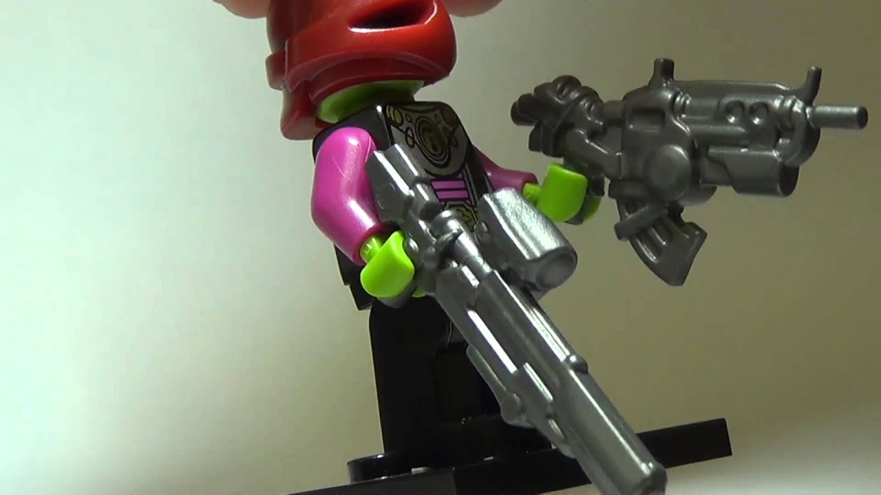 BrickWarriors Custom Lego Alien Invader Accessories - YouTube