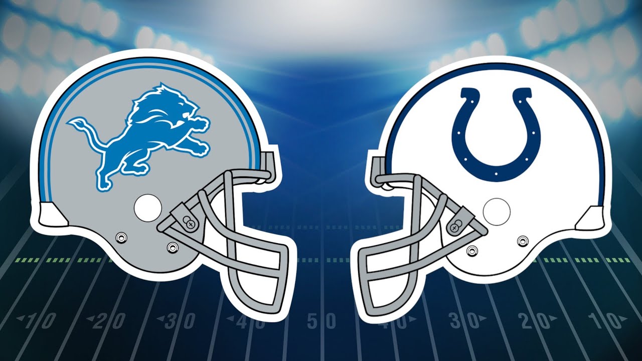 Detroit Lions vs Indianapolis Colts - YouTube