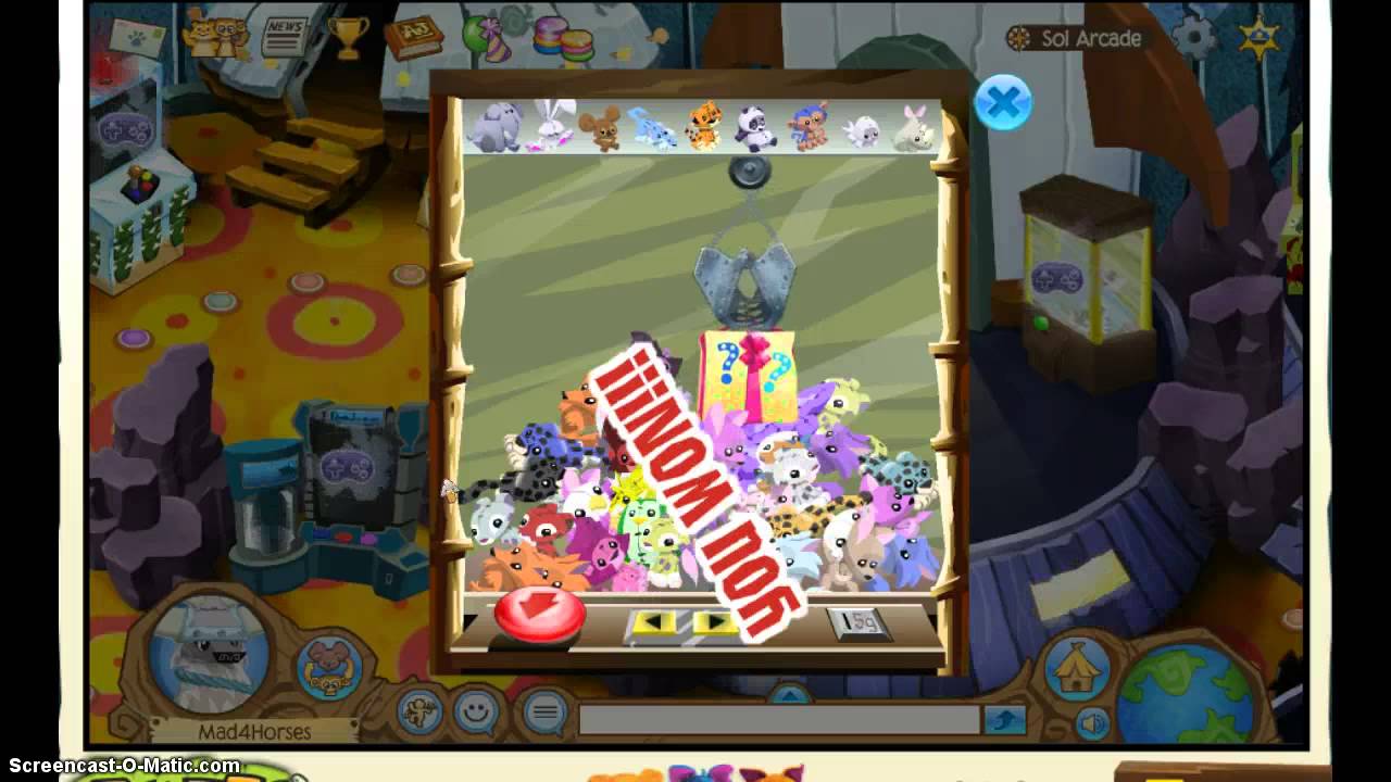 The Plushie's I Got In The CLAW On Animal-Jam - YouTube