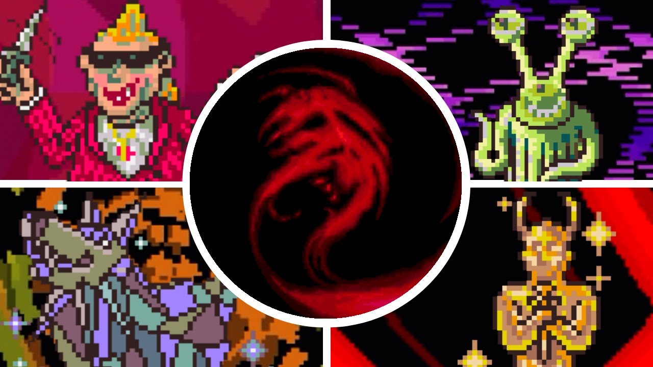 EarthBound/MOTHER 2 - All Bosses + Ending - YouTube