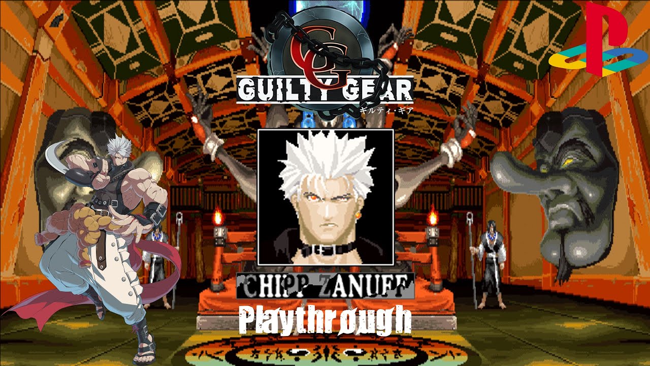 Guilty Gear 1 (1998) - Chipp Playthrough (PSX) - YouTube