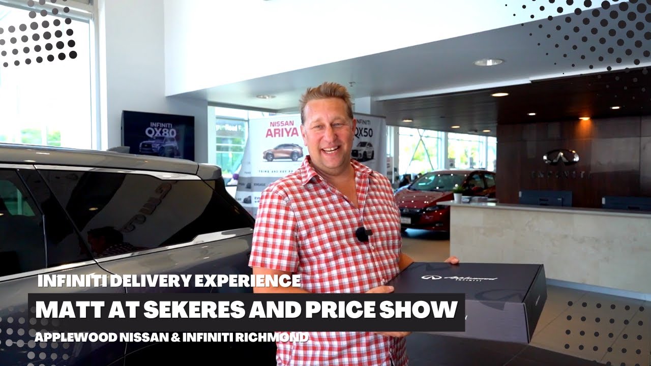 INFINITI Delivery Experience Matt at SEKERES & PRICE SHOW @SekeresPrice ...