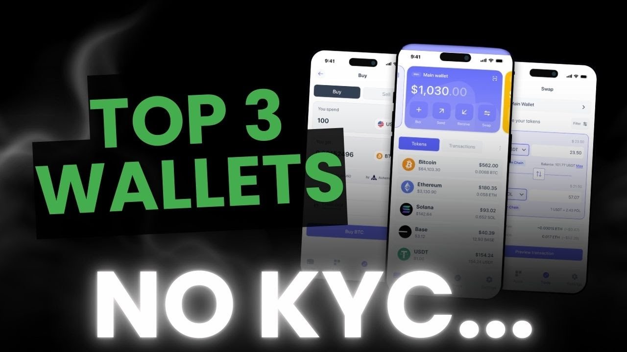BEST NO KYC CRYPTO WALLETS TO USE IN 2025! - YouTube