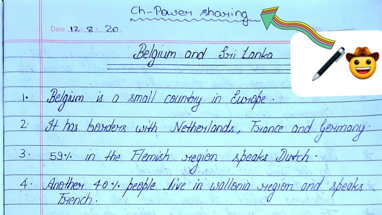 Power Sharing Notes Class 10 CBSE | Best Handwritten Notes | SST Civics ...