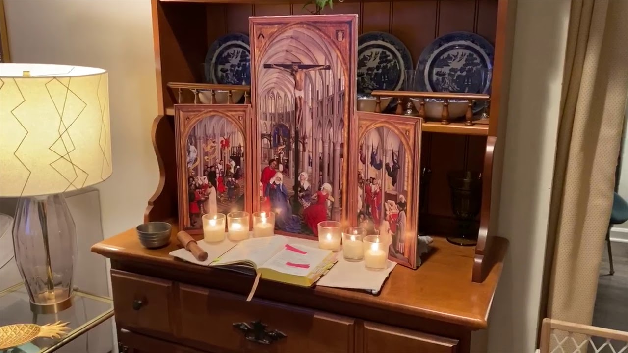 Home and Family Altar and Prayer Space - YouTube