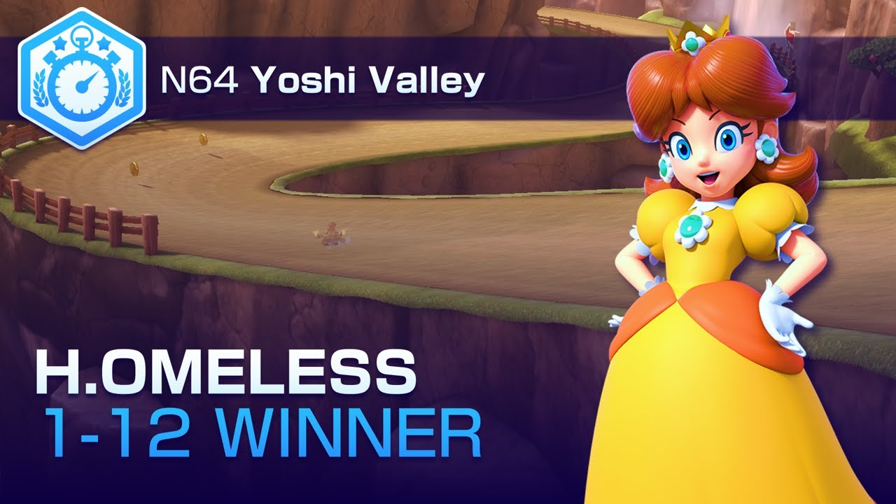N64 Yoshi Valley - 2:02.515 - h.omeless (Mario Kart Society Time Trials ...