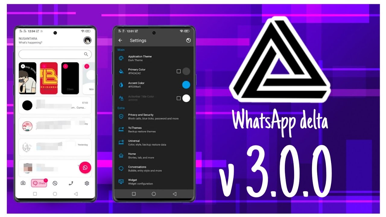 WhatsApp delta 3.0.0 / Nueva actualización delta 3.1.0 - YouTube