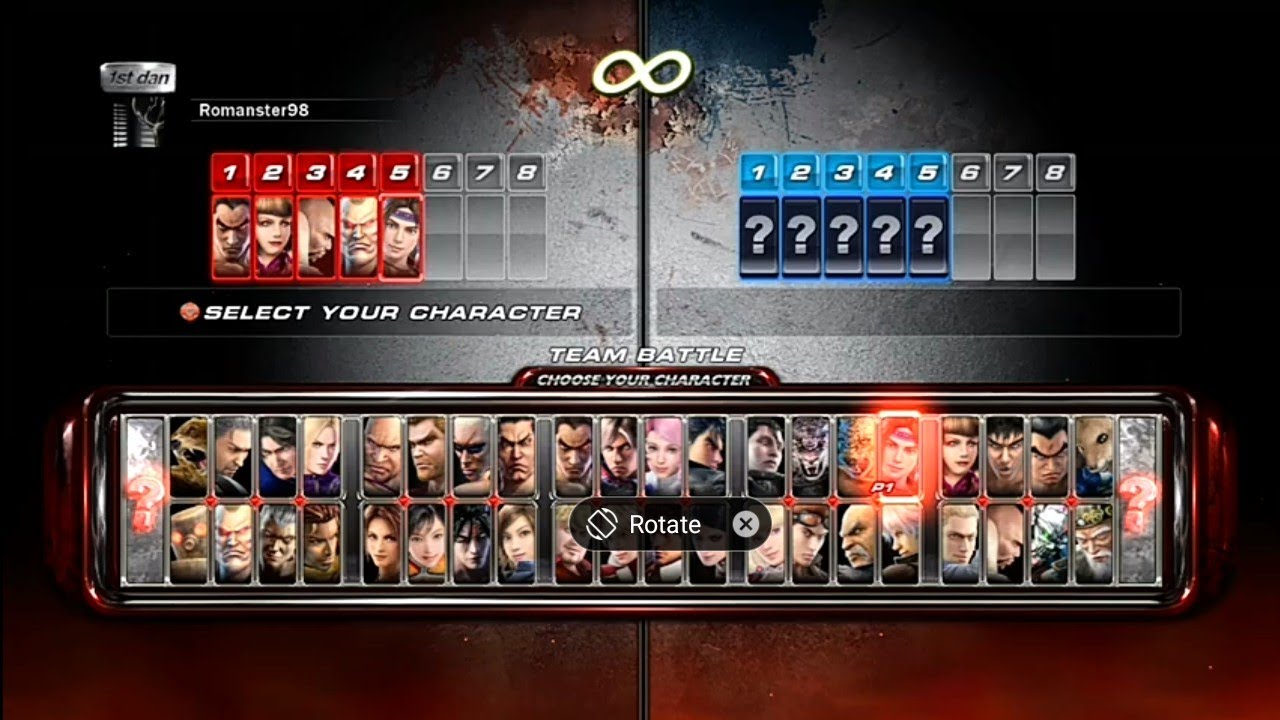 Tekken 6 - Team Battle as G Corporation - YouTube