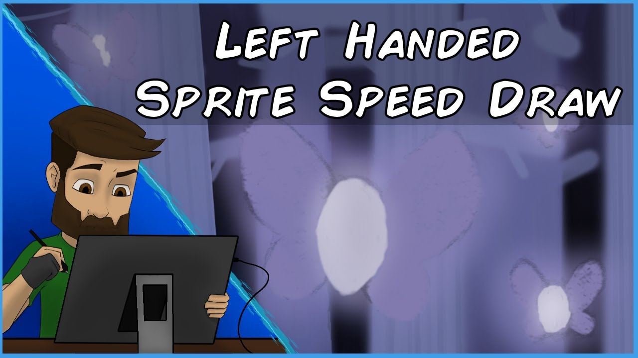 Left Handed Sprite | Speed Draw - YouTube