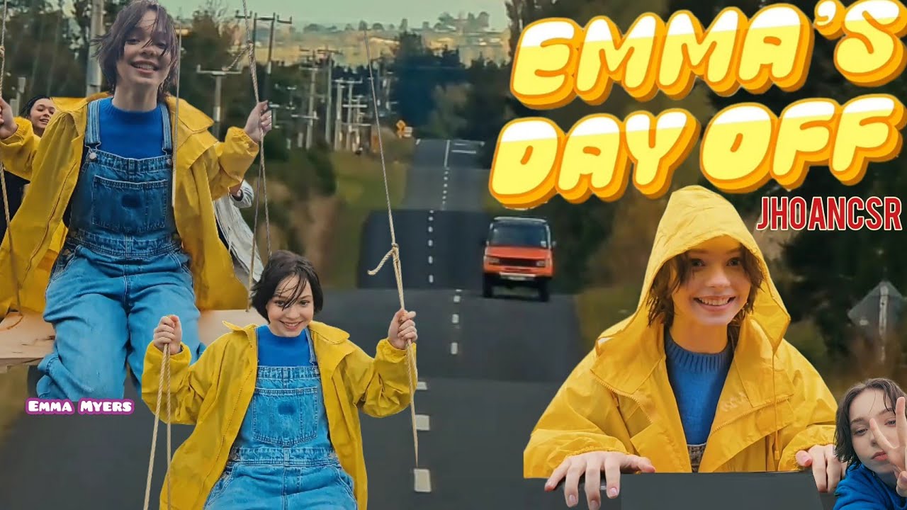Emma Myers on her fun day off in New Zealand with her Samsung Galaxy ...