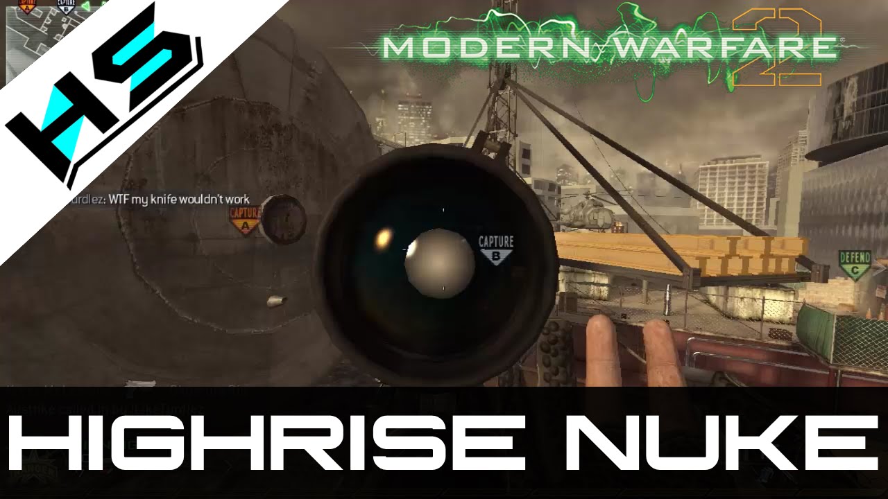 NUKE "Highrise Intervention Sniper!"- Call Of Duty: MW2 Gameplay ...