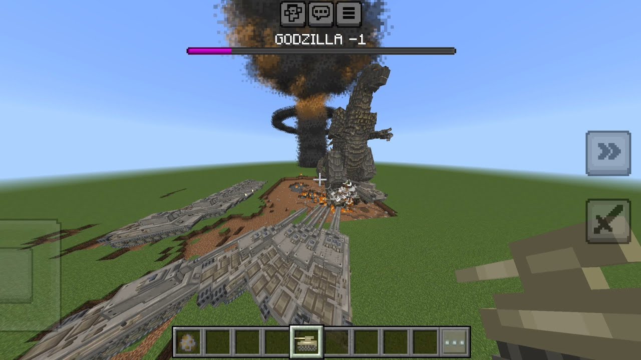 Godzilla Minus One ADDON V2 In Minecraft Bedrock Edition MCPE - YouTube