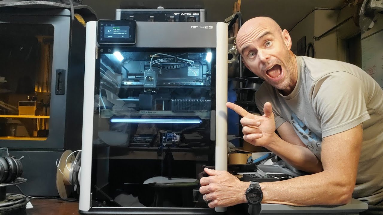 Bambu Lab H2S Initial Thoughts - YouTube