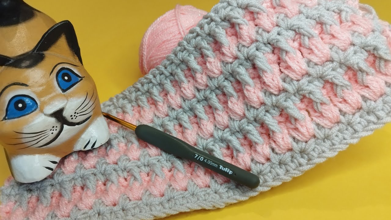 SUPER FAST Crochet Pattern for Beginners! UNUSUAL Crochet Stitch for ...