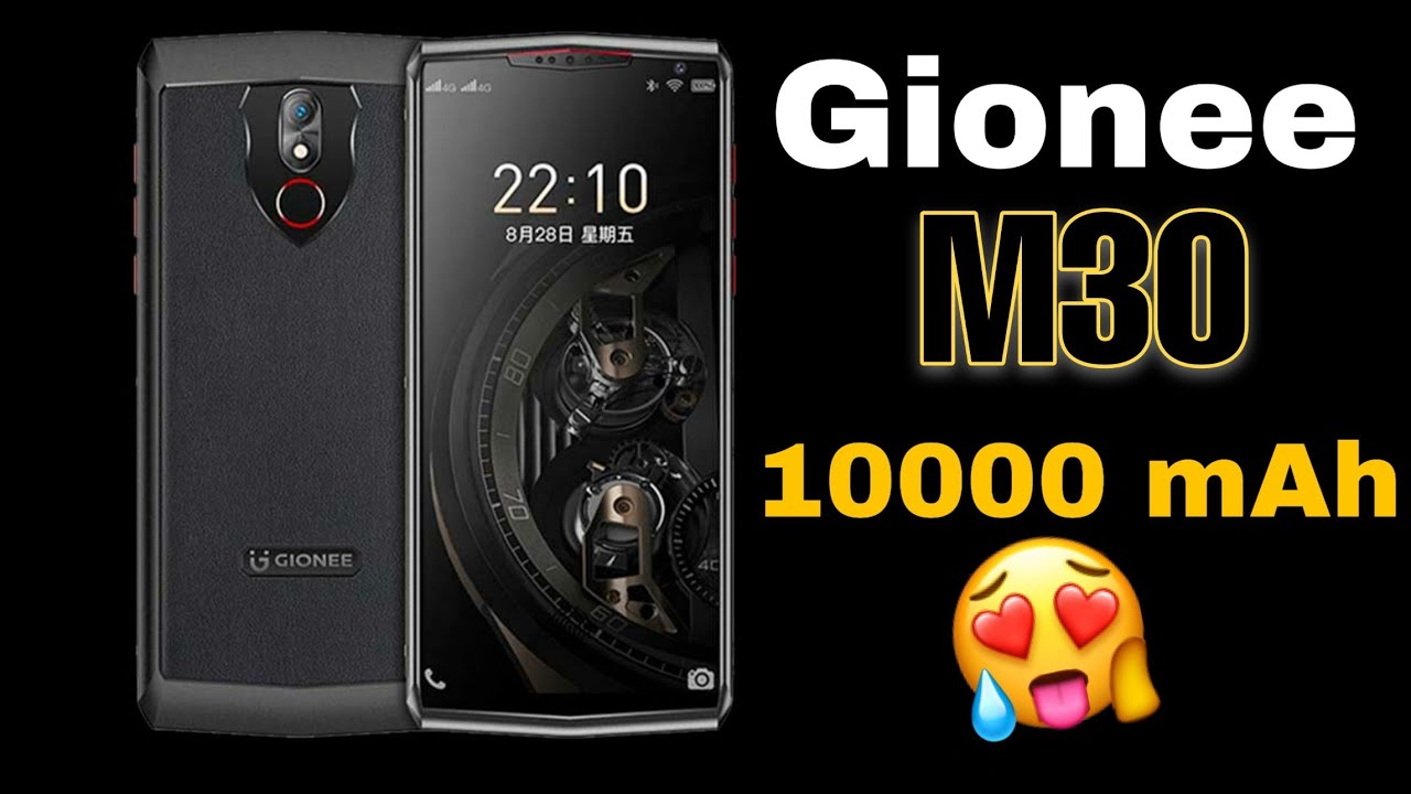 Gionee M30 Smartphone with 10000 mAh 😱 ⚡ Battery Launched | Price ...